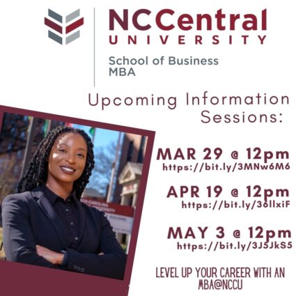 Master of Business Administration – NCCU Online